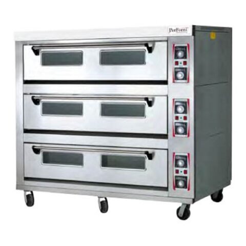 Wide Three Deck Oven (9 Tray) - Nairobi Kitchen Care