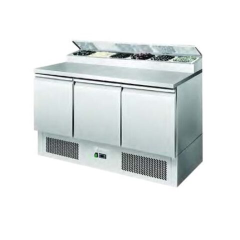 3 Door Pizza Under Counter Chiller - Nairobi Kitchen Care